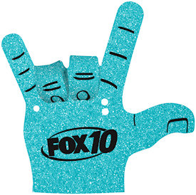 18 inch Adjustable Foam Hand | Custom Foam Fingers | Cheap Personalized ...